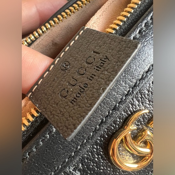 Gucci | Bags | Gucci Ophidia Leather Barrel Bag Blacknero Gucci Web | Poshmark